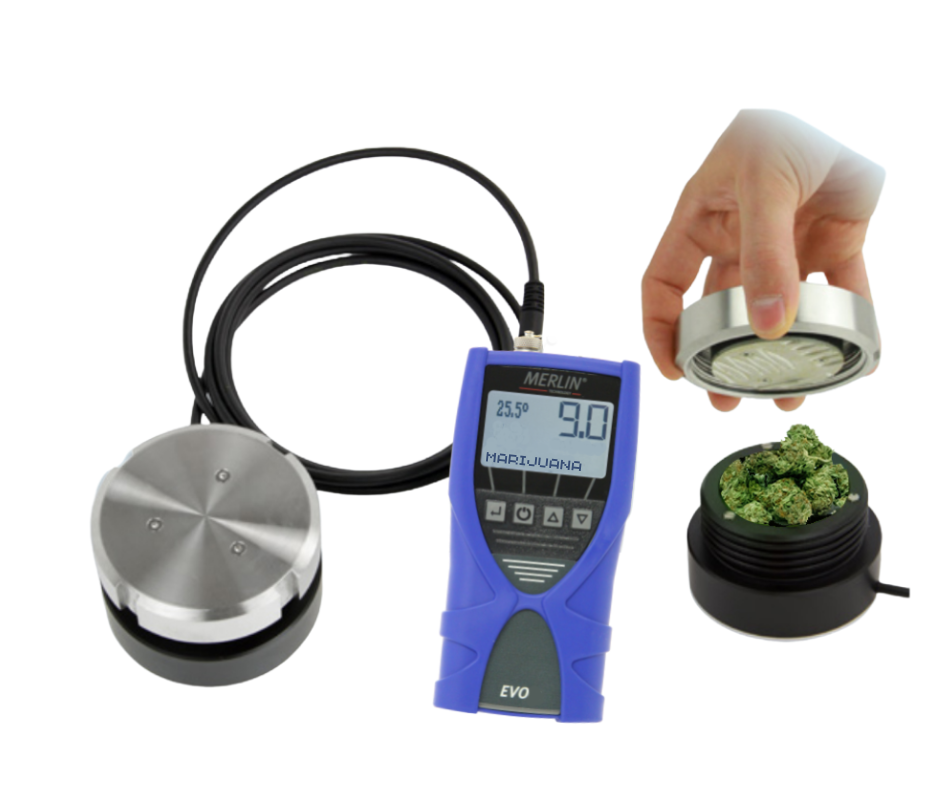 Moisture meter for cannabis / marijuana | Merlin moisture meters